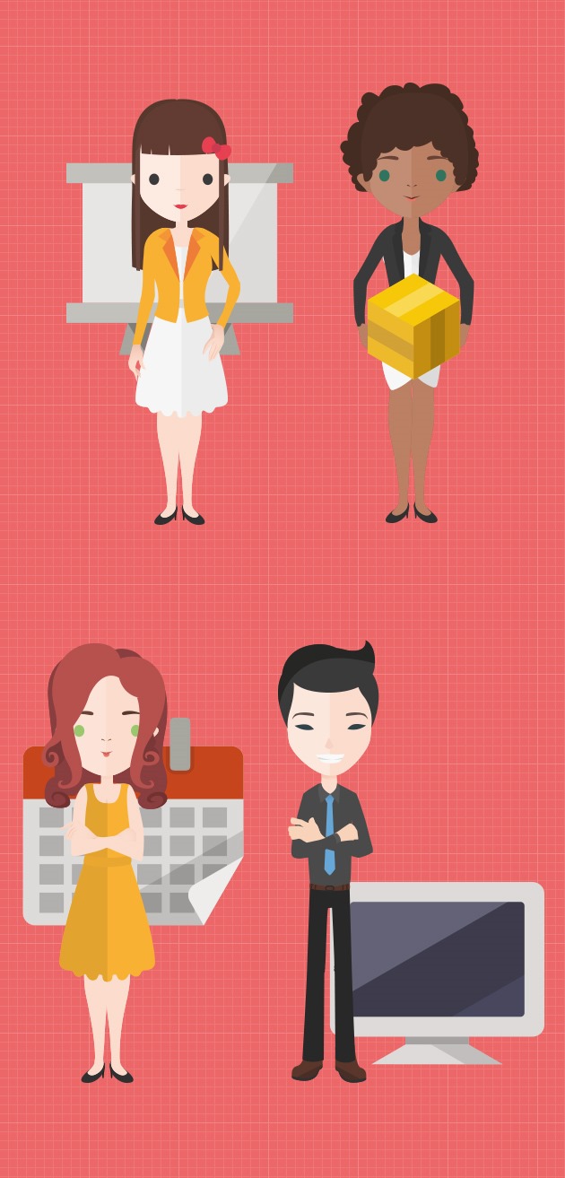 Flat Characters Flat Characters